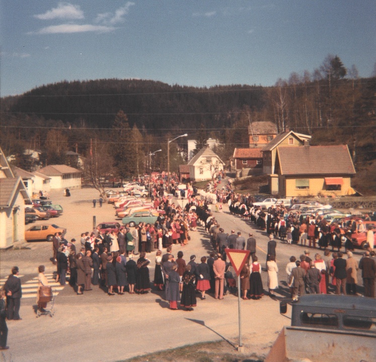 Vennesla Historielag - Bildearkiv - bilde - Vennesla Sentrum