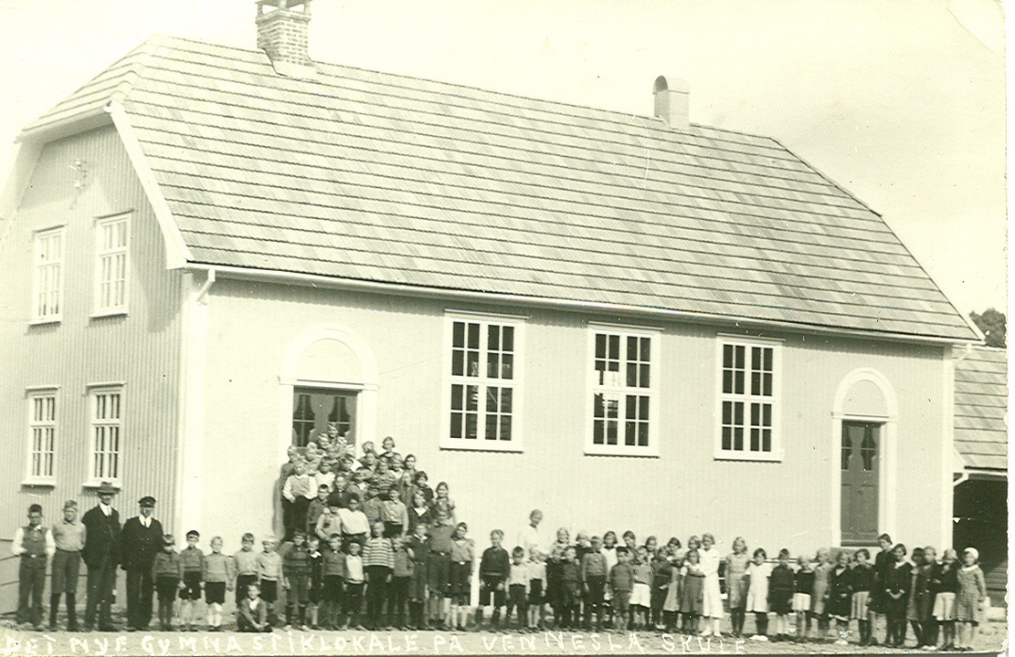 Vennesla Historielag - Bildearkiv - bilde - Vennesla Sentrum